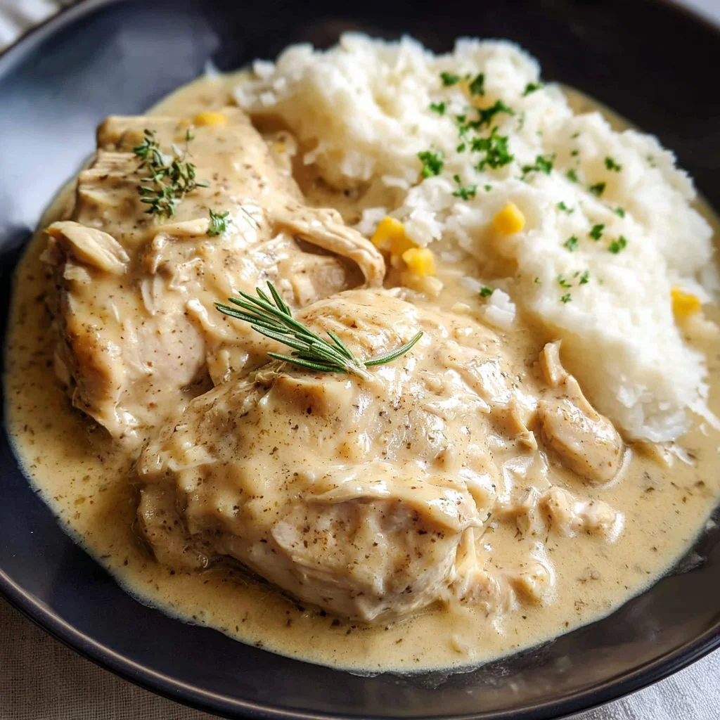 Protein-Rich Creamy Chicken and Gravy